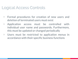 IT General Controls | PPTX