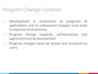 IT General Controls | PPTX