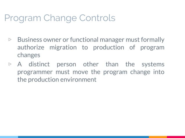 IT General Controls | PPTX