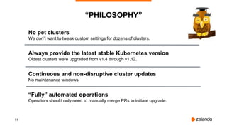 ITGM#14 - How do we use Kubernetes in Zalando | PPT