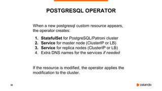 ITGM#14 - How do we use Kubernetes in Zalando | PPT