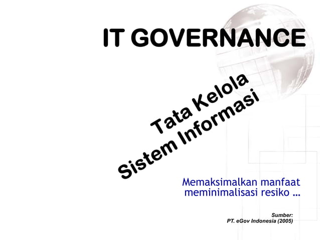 It governance | PDF