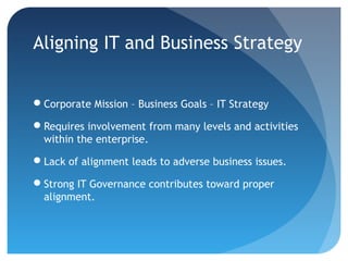 It governance | PPT