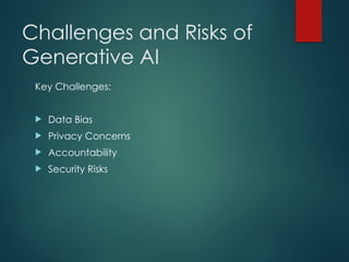 IT Governance and Generative AI Presentation | PPTX