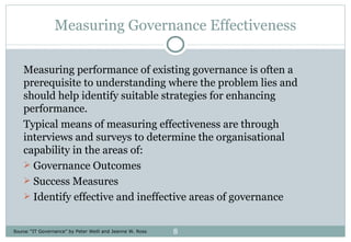 IT Governance Introduction | PPT