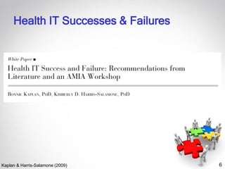 IT Governance & Management in Healthcare Organizations: Part 2 ...