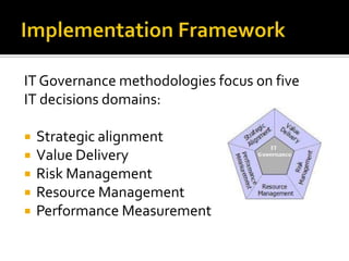 IT Governance Presentation | PPTX