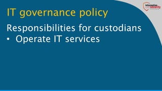 IT Governance Roles and Data Governance - Hernan Huwyler | PPT