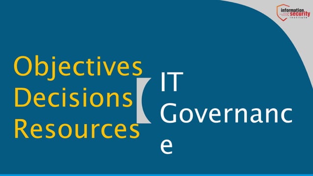 IT Governance Roles and Data Governance - Hernan Huwyler | PPT