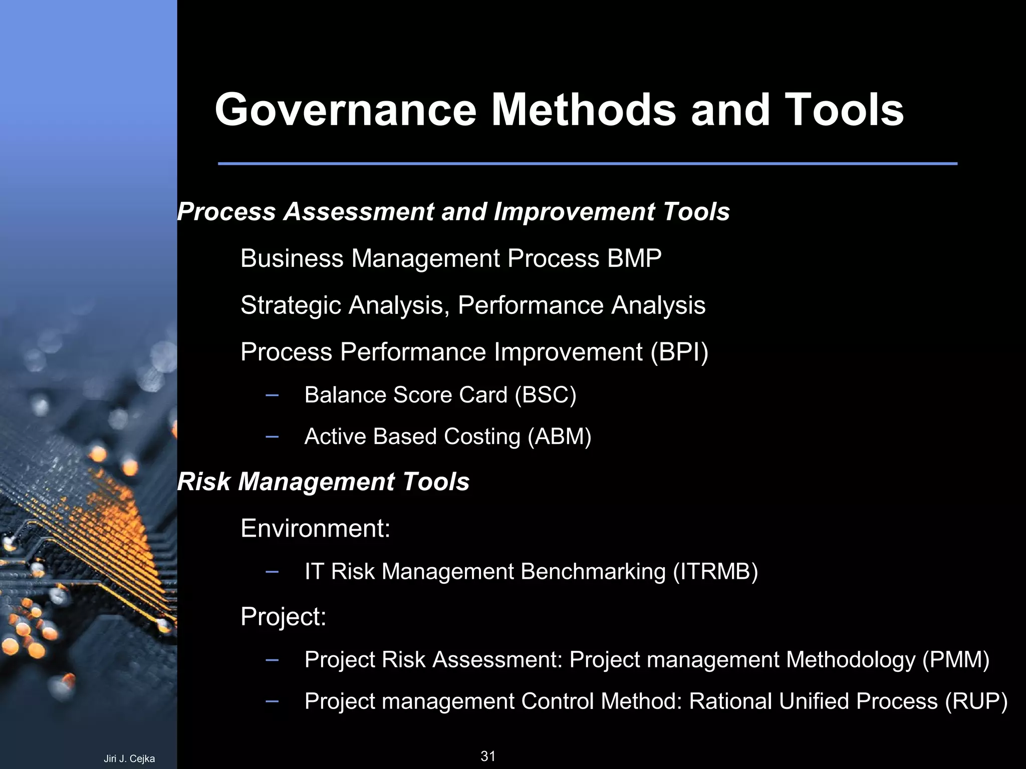 Understanding IT Governance and Risk Management | PPT