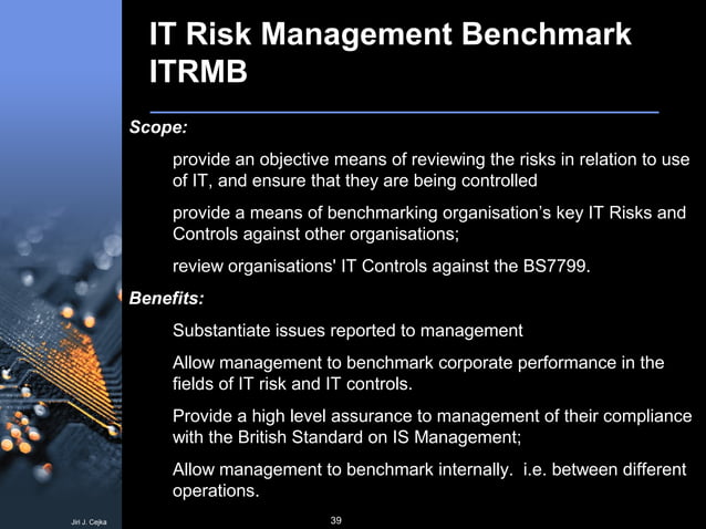 Understanding IT Governance and Risk Management | PPT