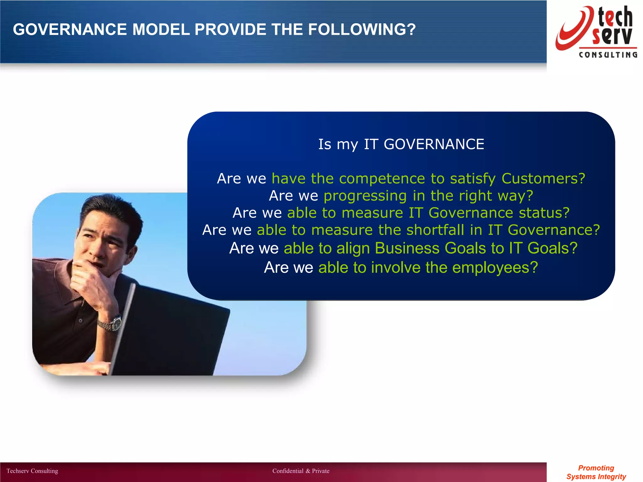 IT Governance Assessment / Audit - Product Solution | PDF
