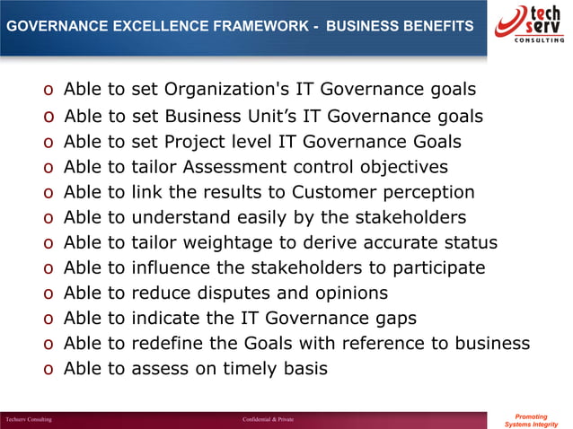 IT Governance Assessment / Audit - Product Solution | PDF