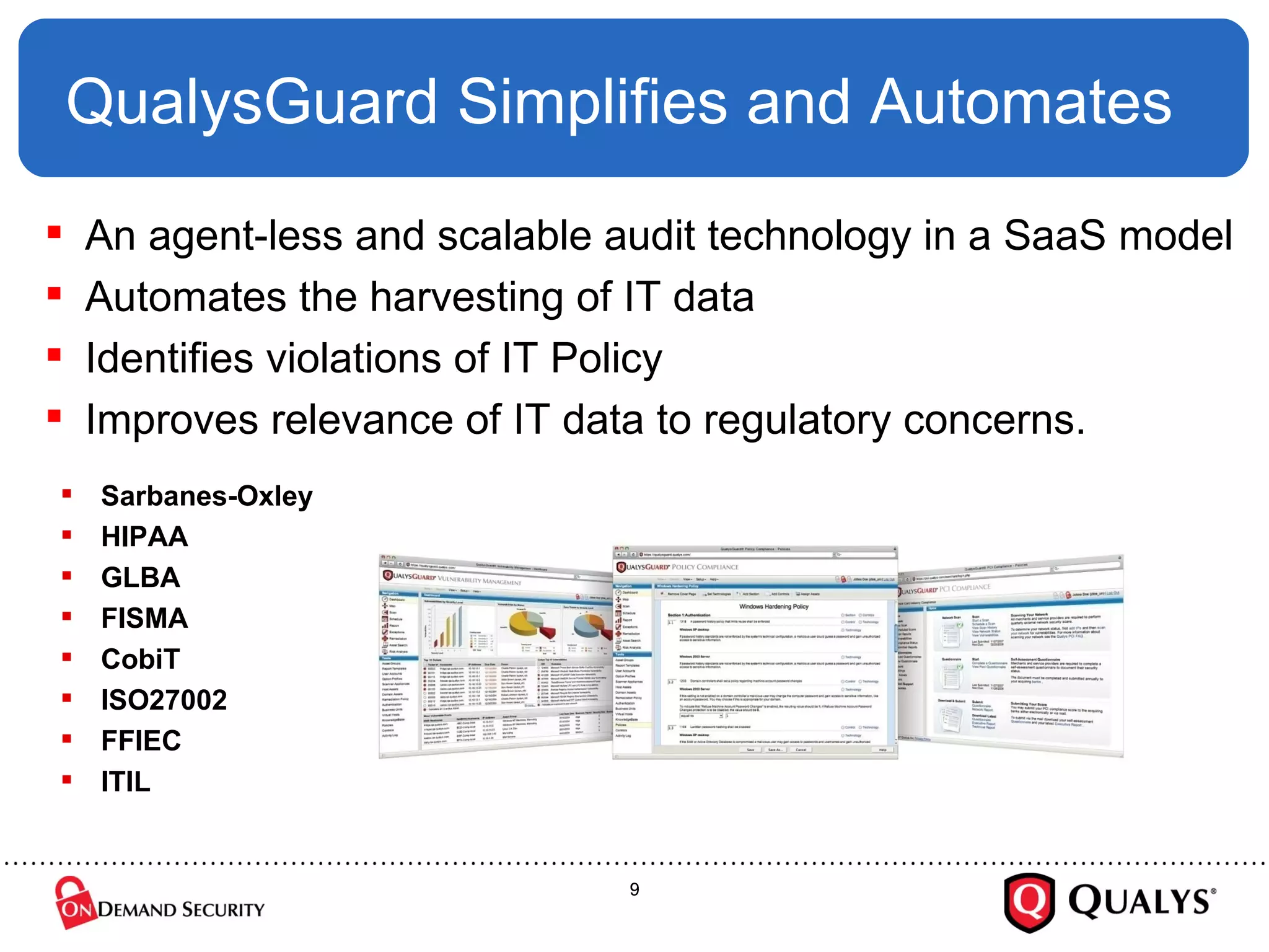 Automating Policy Compliance and IT Governance | PPT