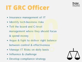 IT GRC Officer Manifesto by Design the Future Tadeusz Kifner | PPT