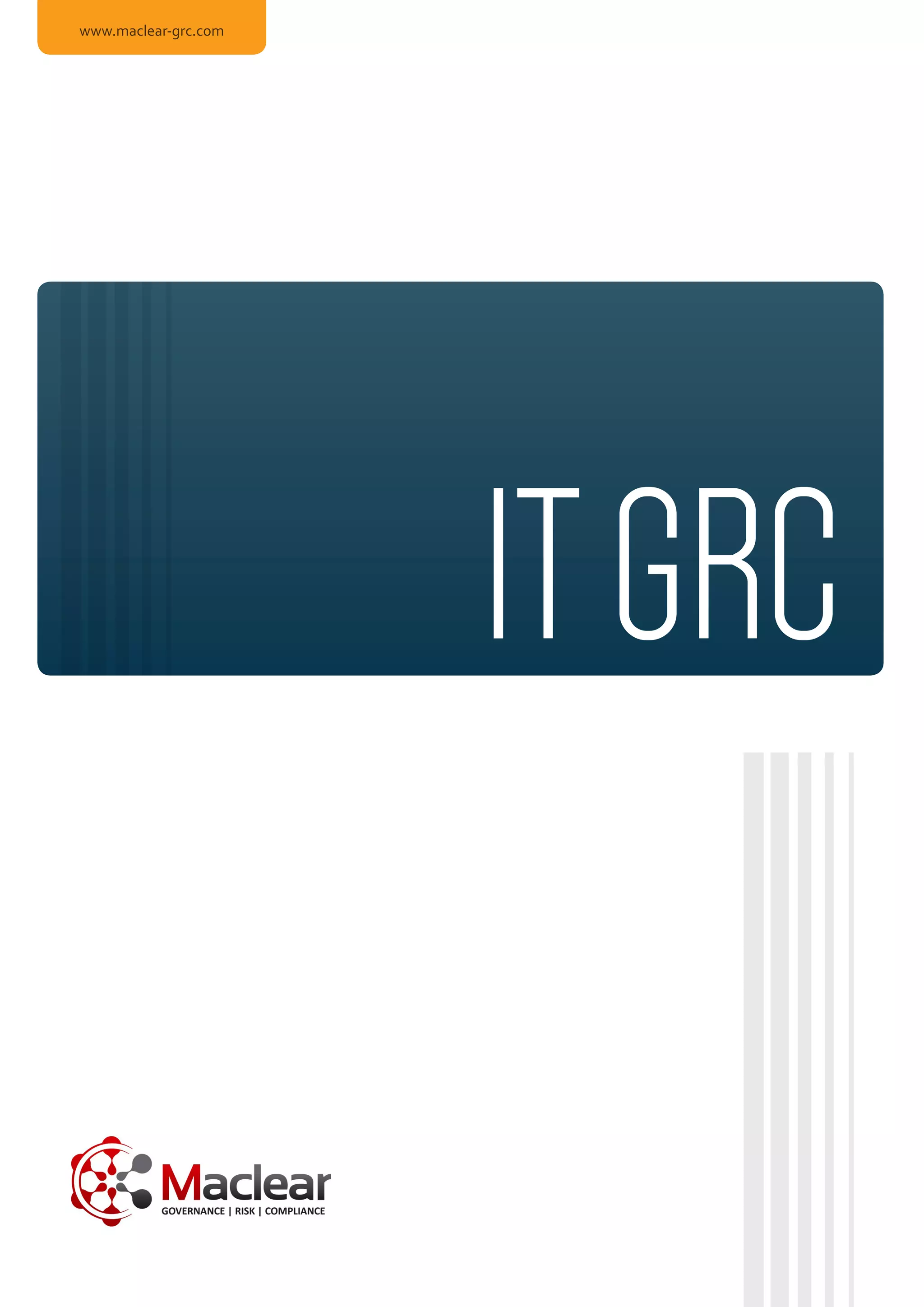 Maclear’s IT GRC Tools – Key Issues and Trends | PDF | Business | Business and Finance