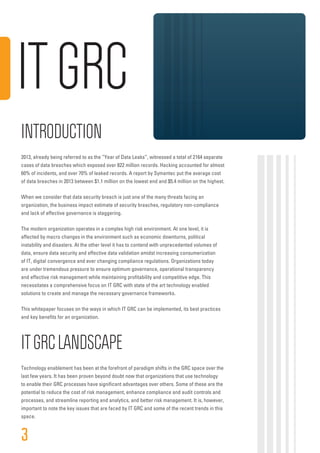 Maclear’s IT GRC Tools – Key Issues and Trends | PDF | Business ...