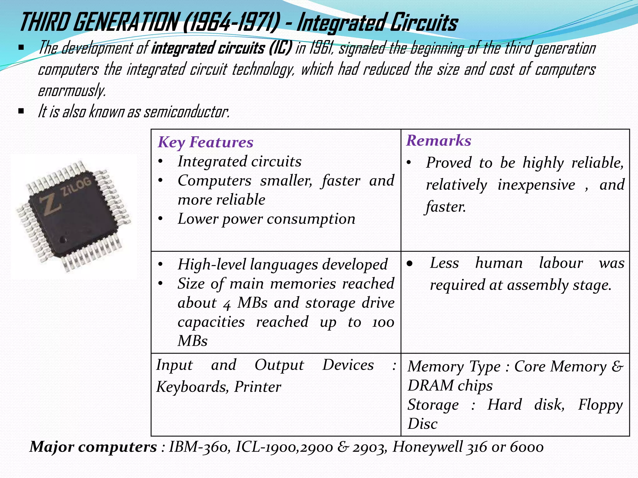 Evolution Of Information Technology | PPTX