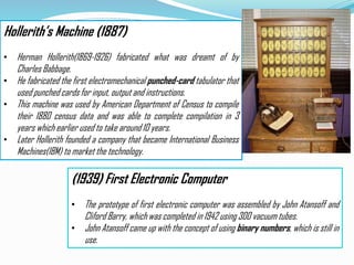 Evolution Of Information Technology | PPTX