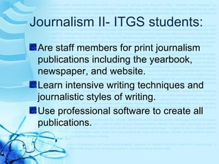 Itgs | PPT