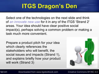 ITGS Dragon's Den | PPTX