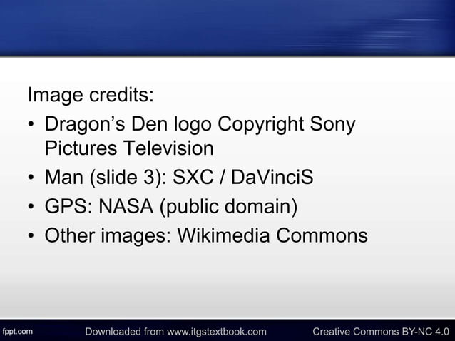 ITGS Dragon's Den | PPT