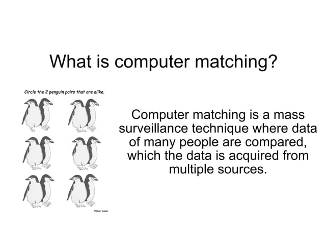Itgs research - computer matching | PPT