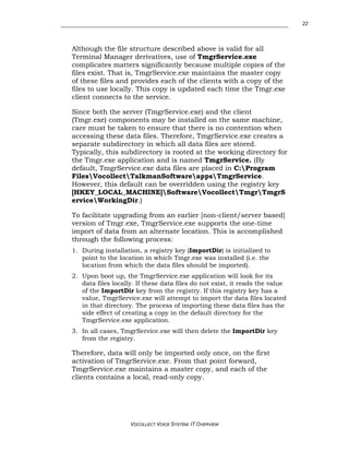 IT guide for Vocollect Voice Systems | PDF