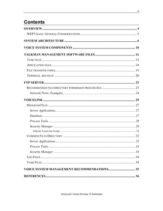 IT guide for Vocollect Voice Systems | PDF