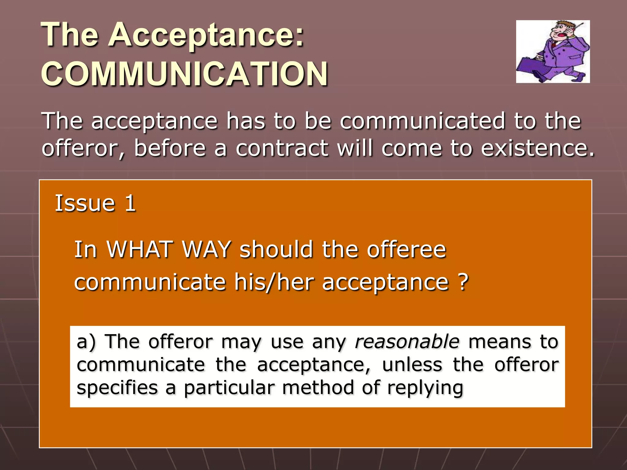 I The Formation Of Business Contracts | PPS