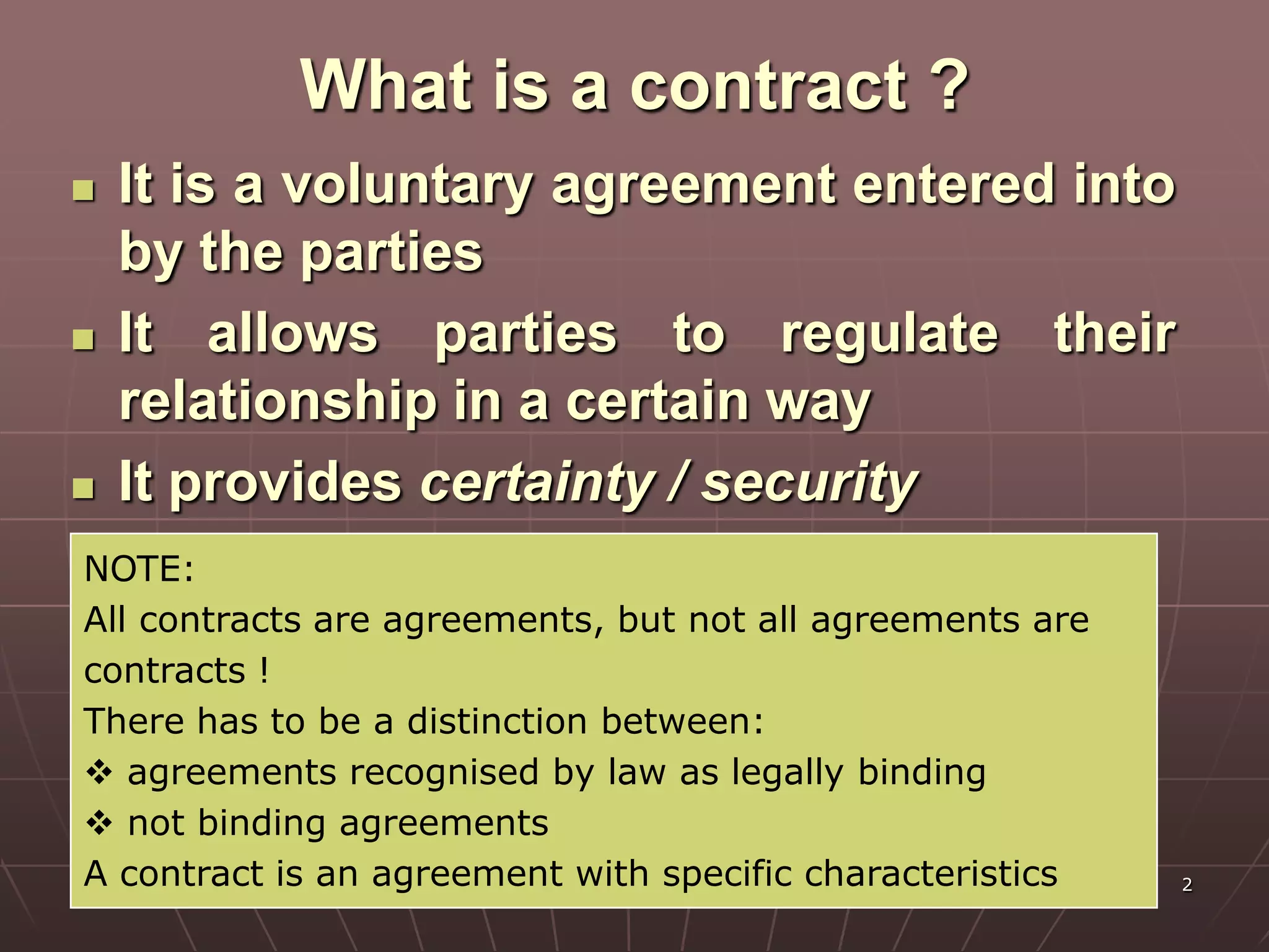 I The Formation Of Business Contracts | PPS