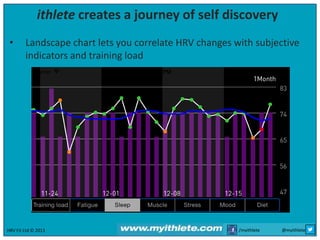 Athlete health tracking - from laboratory measure to popular app | PPTX