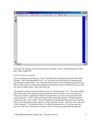 Ithink6 Tutorial | PDF
