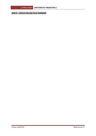 Latihan Ithink and kbat math form 2 | PDF