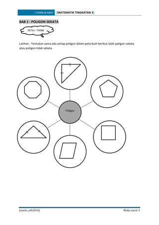 Latihan Ithink and kbat math form 3 | PDF