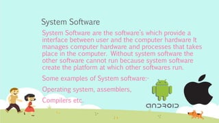 Types of software | PPTX