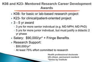 How to Write an NIH K Award | PDF
