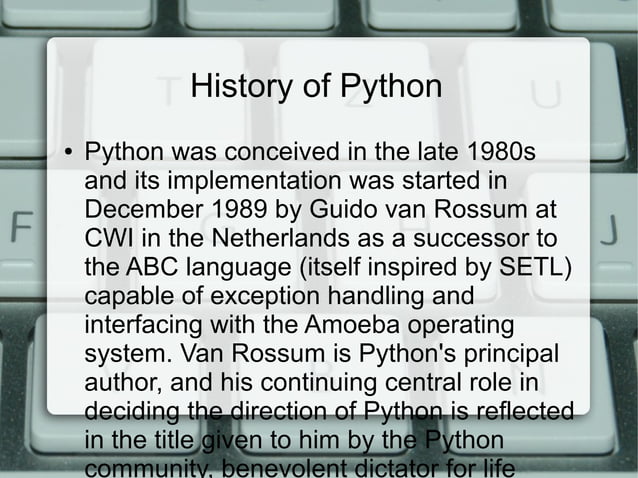 Python Games | ODP | Programming Languages | Computing