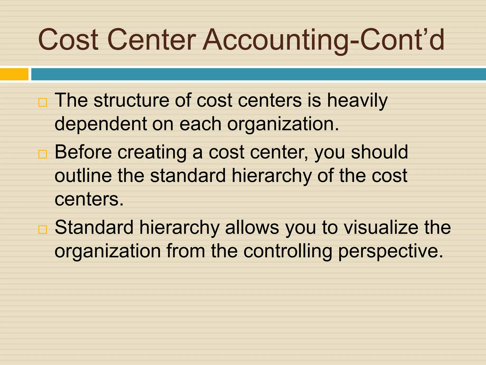 SAP Controlling overview | PPTX