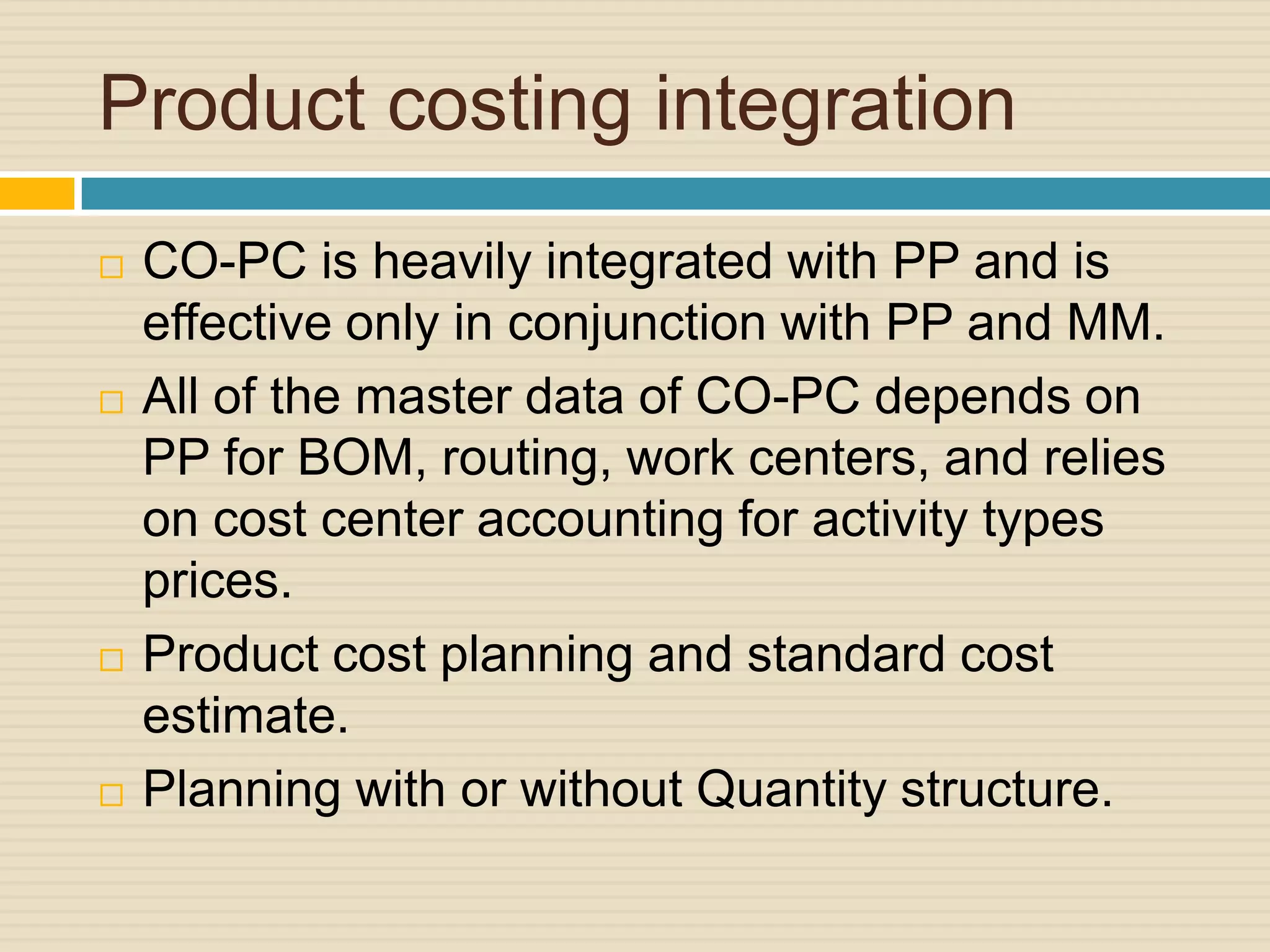 SAP Controlling overview | PPTX