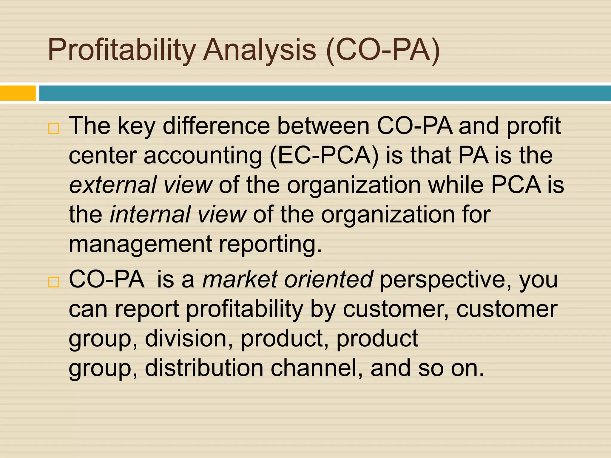 SAP Controlling overview | PPTX