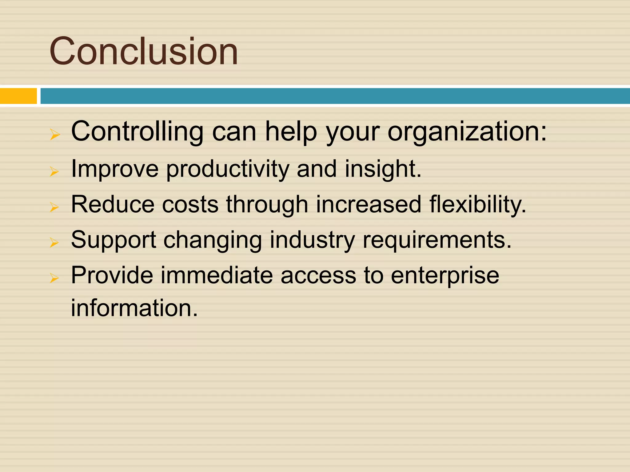SAP Controlling overview | PPTX
