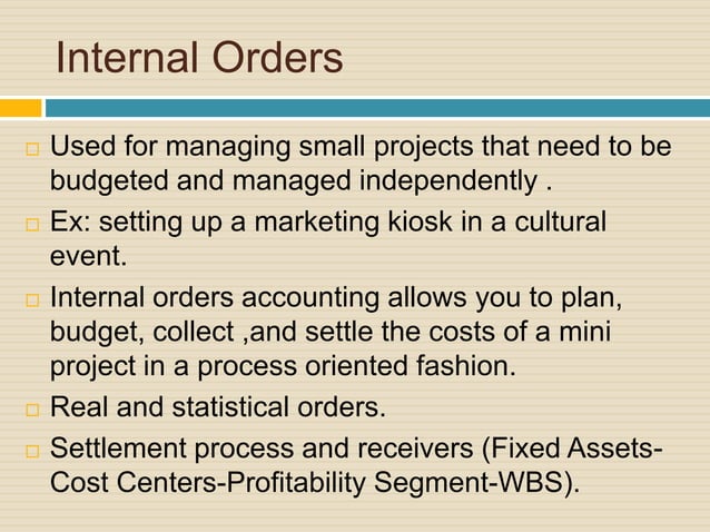 SAP Controlling overview | PPTX