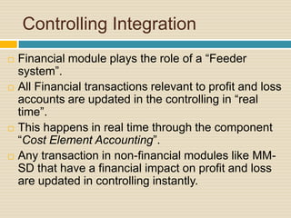 SAP Controlling overview | PPTX
