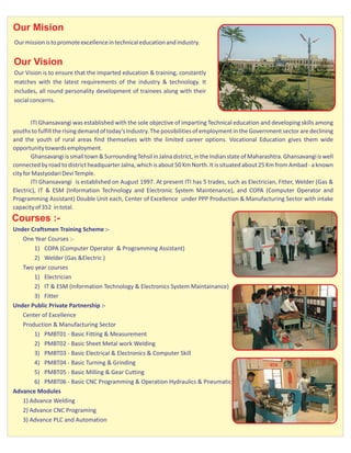 ITI Ghansavangi Brochure | PDF