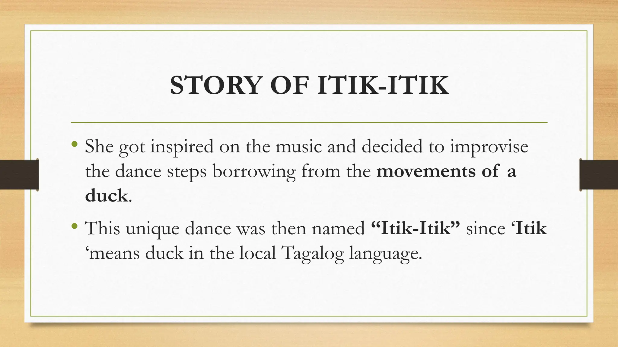Itik-itikDancePhilippine folk Dance .ppt