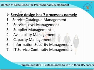 Information Technology Infrastructure Library | PPTX