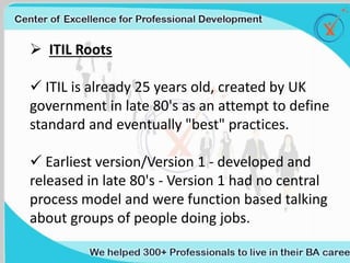 Information Technology Infrastructure Library | PPTX