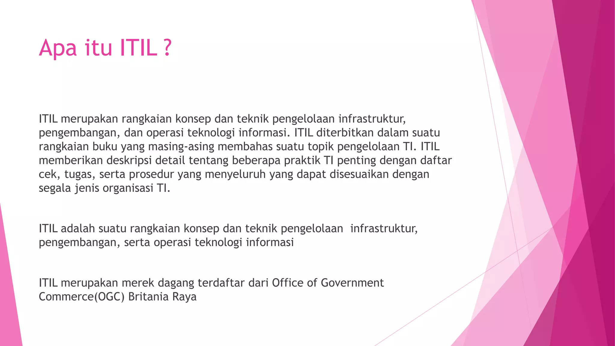 ITIL | PPTX