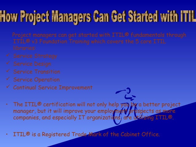 ITIL FOUNDATION COURSE | PPT